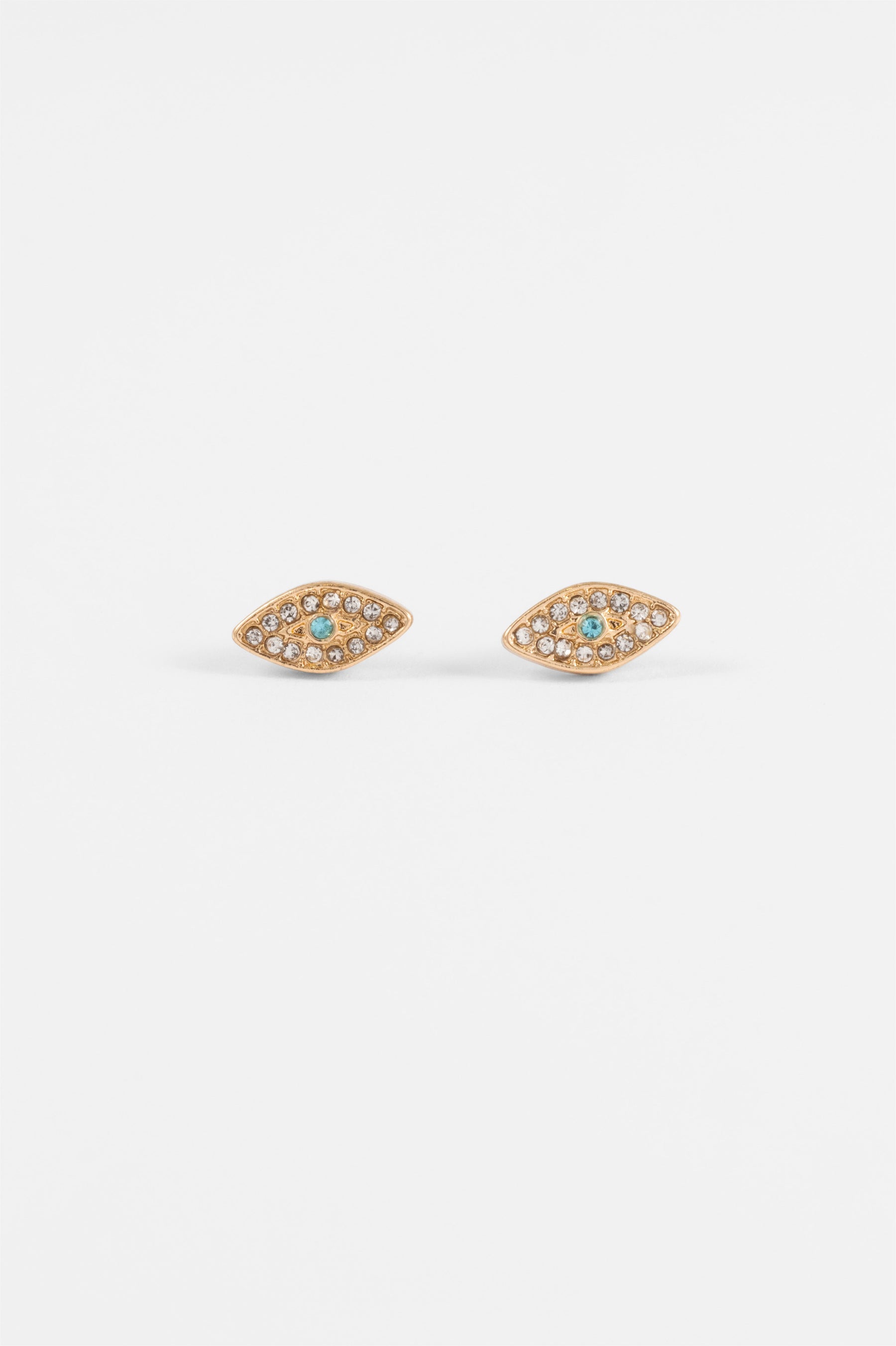 GOLD AND BLUE EVIL EYE