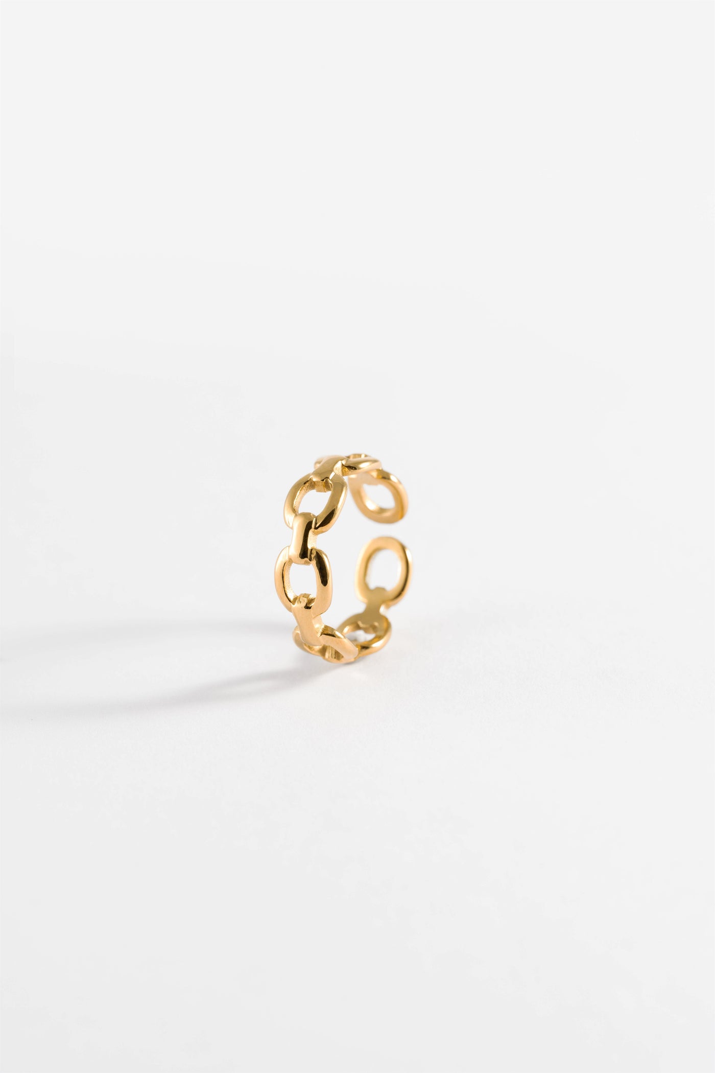 GOLD LINKED ADJUSTABLE RING